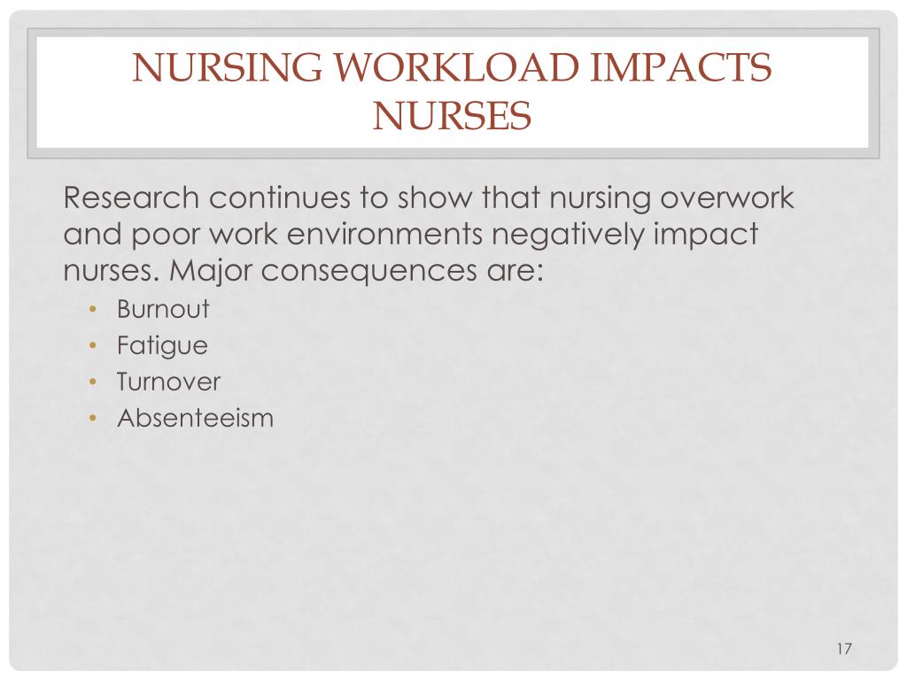 PPT - Nurse staffing for safe patient care? PowerPoint Presentation ...