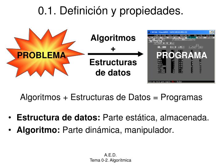 PPT - Algoritmos y Estructuras de Datos PowerPoint Presentation - ID ...