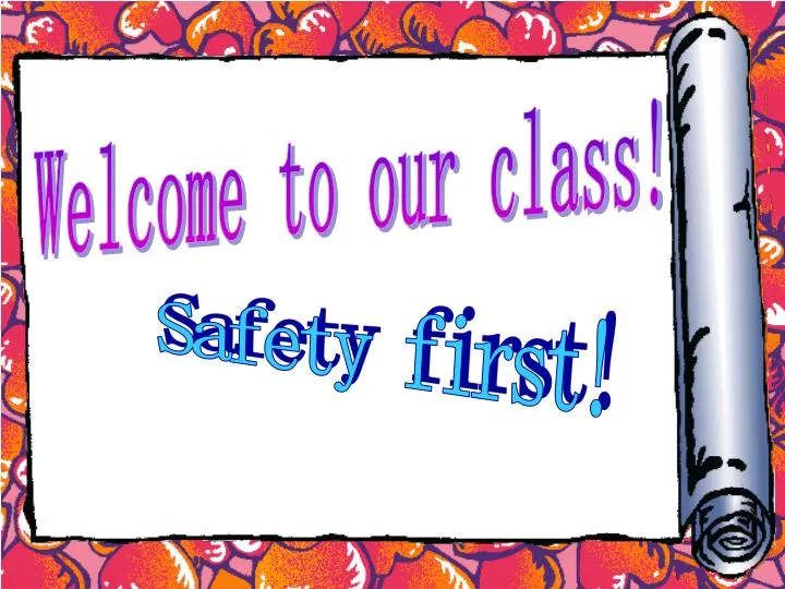 PPT - Welcome to our class! PowerPoint Presentation, free download - ID ...