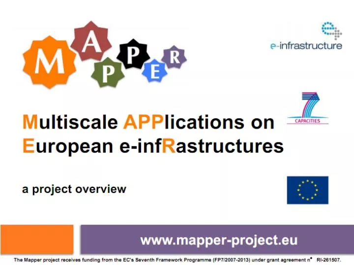 PPT - MAPPER project PowerPoint Presentation, free download - ID:5530008