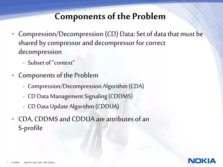 PPT - Components of the Problem PowerPoint Presentation, free download ...