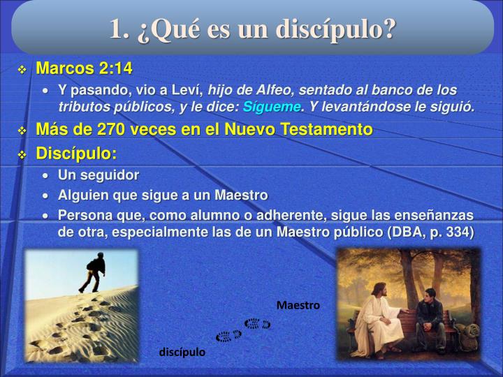 PPT - El discipulado PowerPoint Presentation - ID:5530579