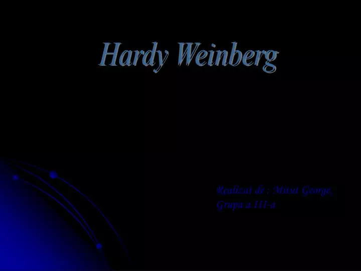 PPT - Hardy Weinberg PowerPoint Presentation, free download - ID:5530834