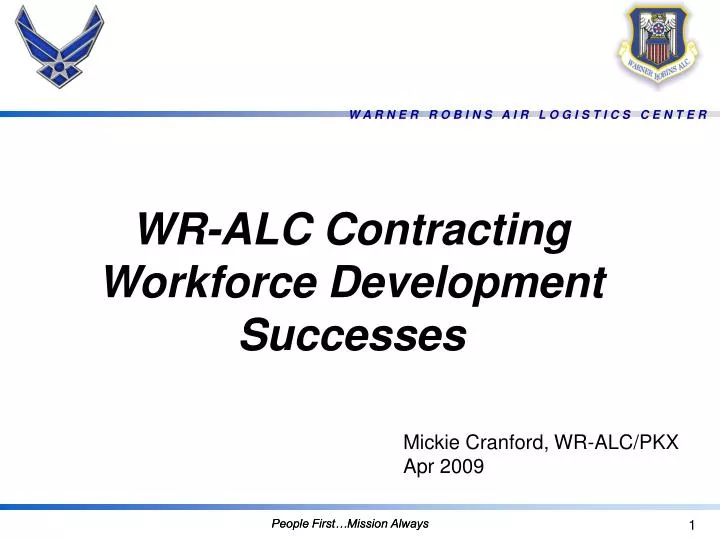 PPT - People First…Mission Always PowerPoint Presentation, free ...