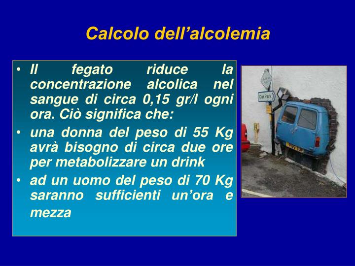 PPT - Alcol, neurobiologia, metabolismo ed effetti PowerPoint ...