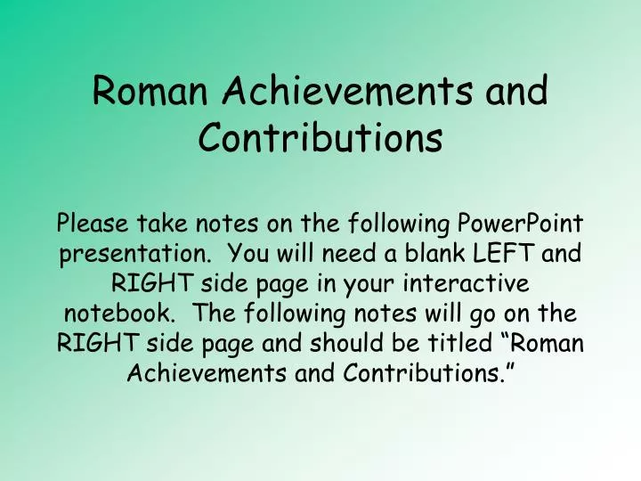 PPT - Roman Art PowerPoint Presentation, free download - ID:5534300