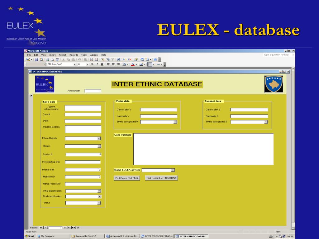 PPT - Inter-Ethnic Crime Investigations in Kosovo PowerPoint ...