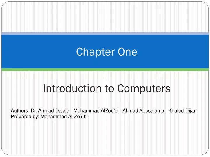 PPT - Introduction to Computers PowerPoint Presentation, free download ...