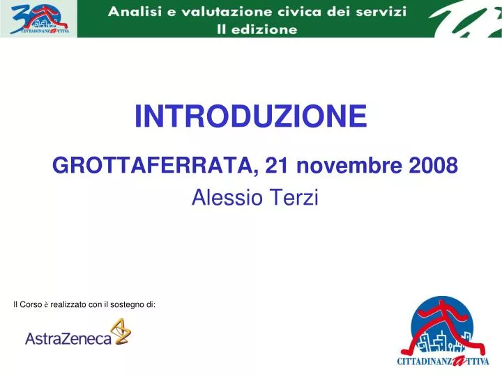 PPT - INTRODUZIONE PowerPoint Presentation, free download - ID:5536524