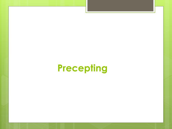 PPT - Mentoring vs. Coaching vs. Precepting : What’s the Difference ...