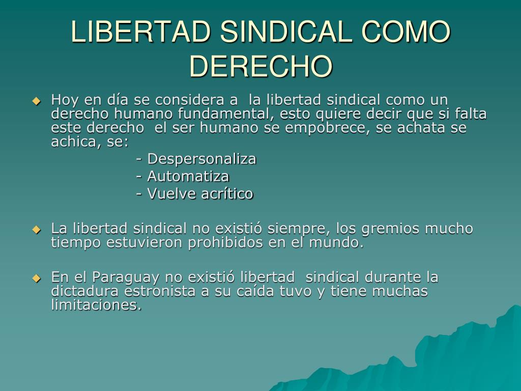PPT - LIBERTAD SINDICAL: FORTALEZA DE LA CLASE TRABAJADORA PowerPoint ... PPT - LIBERTAD SINDICAL: FORTALEZA DE LA CLASE TRABAJADORA PowerPoint ...