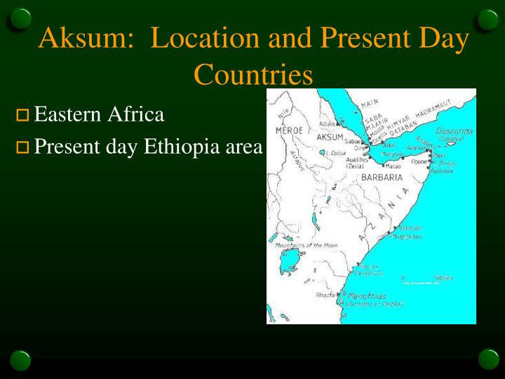 PPT - Kingdom of Aksum PowerPoint Presentation - ID:5538162