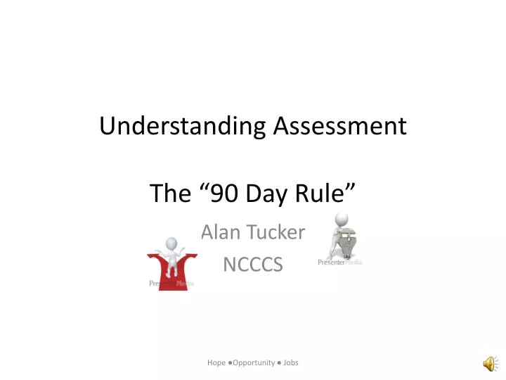PPT - Understanding Assessment The “90 Day Rule” PowerPoint ...