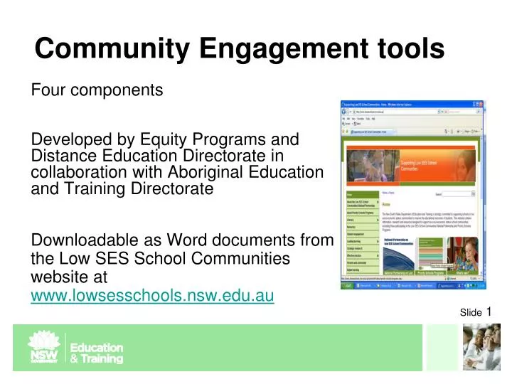 PPT - Community Engagement tools PowerPoint Presentation, free download ...