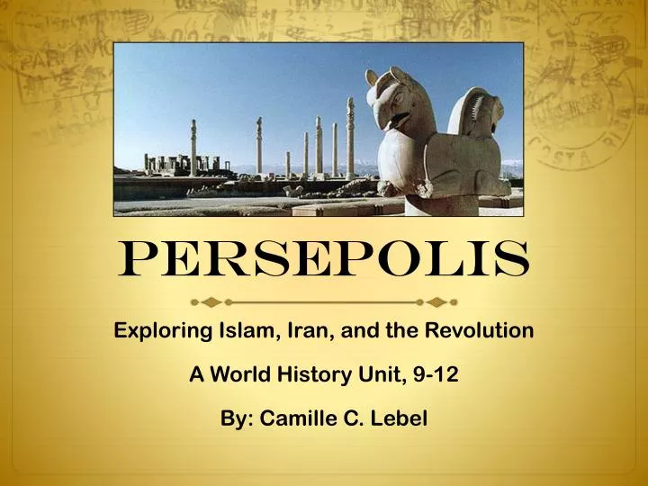 PPT - Persepolis PowerPoint Presentation, free download - ID:5539985