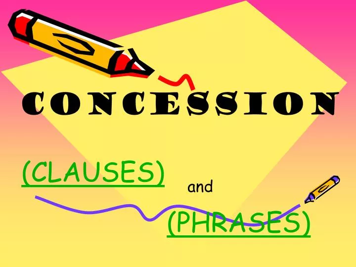 PPT Concession PowerPoint Presentation Free Download ID 5540428