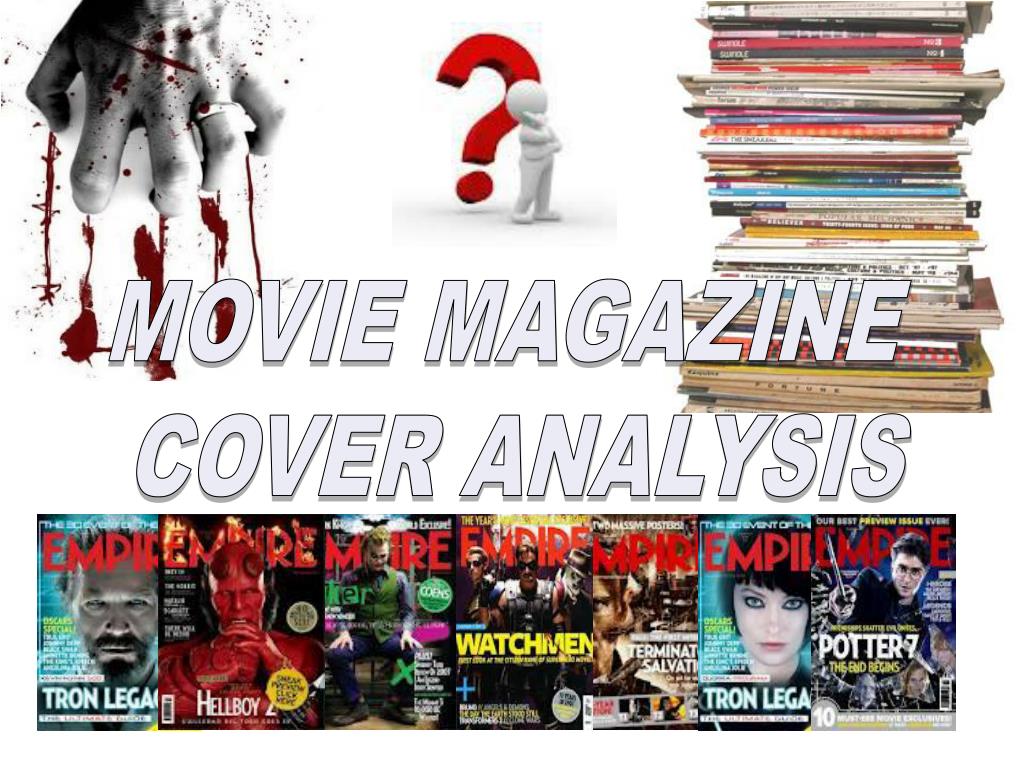 PPT - MOVIE MAGAZINE COVER ANALYSIS PowerPoint Presentation, free ...