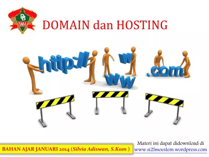 PPT - DOMAIN dan HOSTING PowerPoint Presentation, free download - ID ...