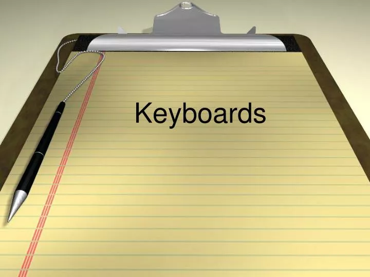 PPT - Keyboards PowerPoint Presentation, free download - ID:5542544