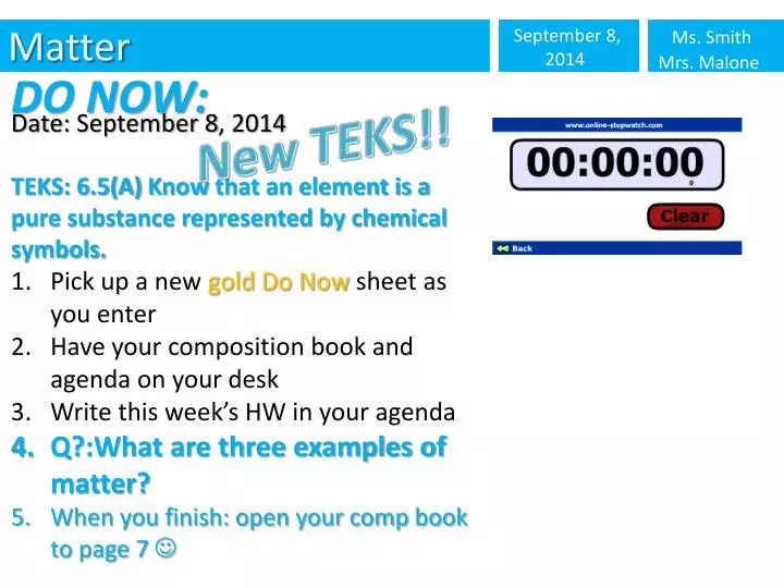 PPT - Matter PowerPoint Presentation, free download - ID:5543242