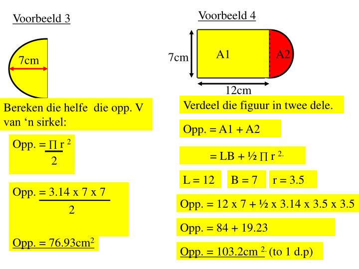 PPT - Oppervlakte van vorms. PowerPoint Presentation - ID:5543288