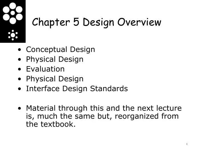 PPT - Chapter 5 Design Overview PowerPoint Presentation, free download ...