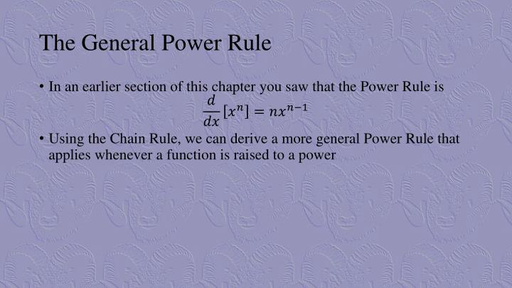 PPT - The Chain Rule PowerPoint Presentation - ID:5545370