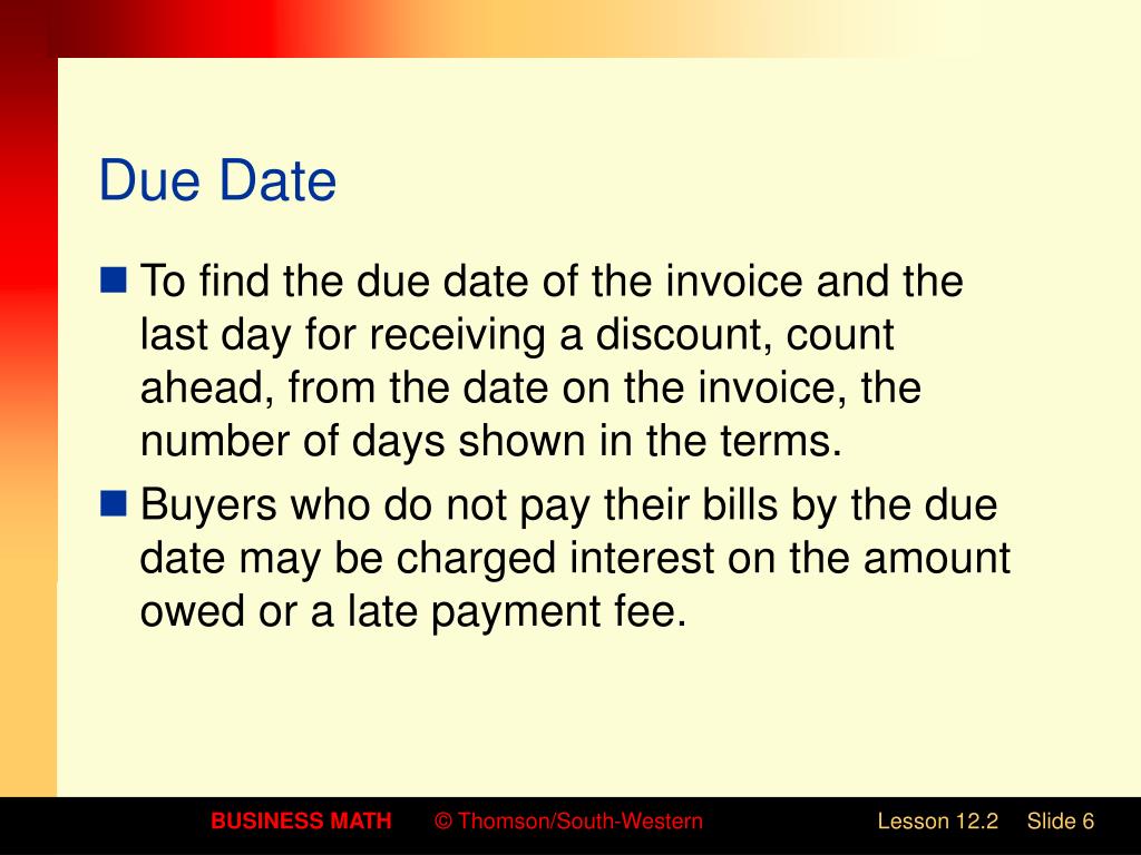 PPT - 12.2 Cash and Trade Discounts PowerPoint Presentation, free ...