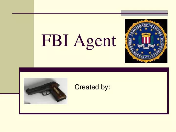 PPT - FBI Agent PowerPoint Presentation, free download - ID:5546024