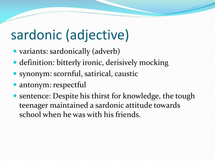PPT - simplistic (adjective) PowerPoint Presentation - ID:5546109