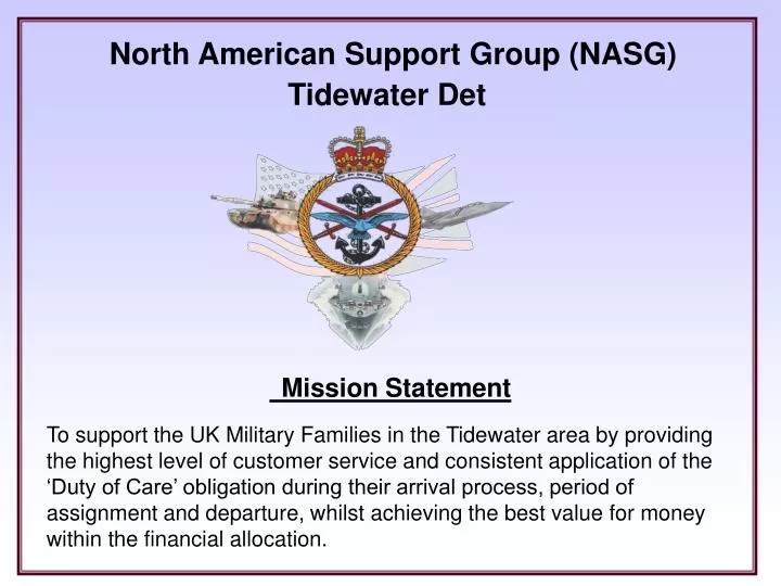 PPT - North American Support Group (NASG) Tidewater Det PowerPoint ...