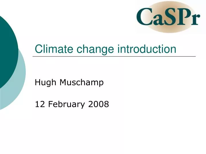 PPT - Climate change introduction PowerPoint Presentation, free ...