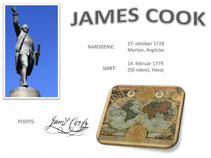 PPT - JAMES COOK PowerPoint Presentation, free download - ID:5550019