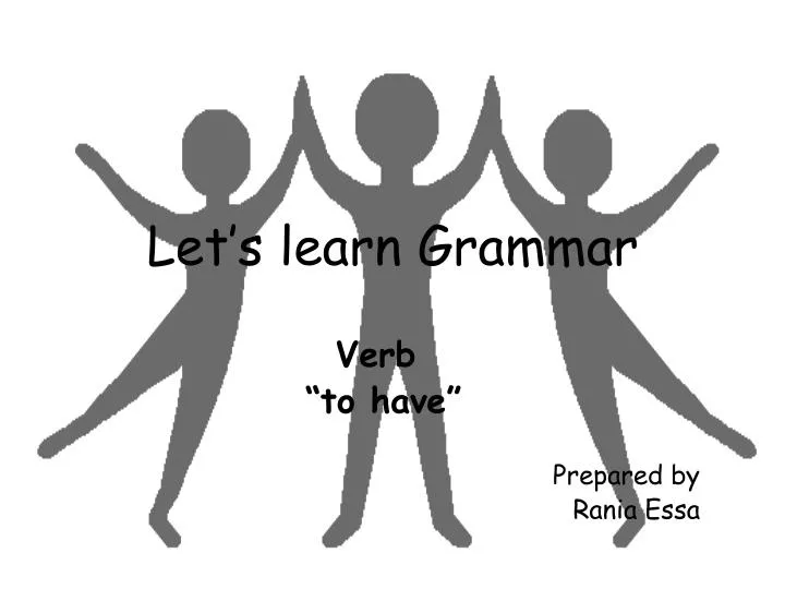 PPT - Let’s learn Grammar PowerPoint Presentation, free download - ID ...