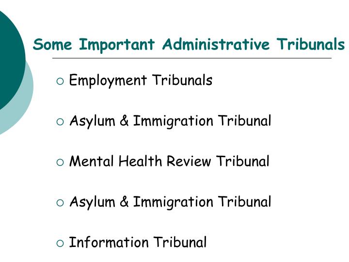 PPT - Tribunals PowerPoint Presentation - ID:5551377