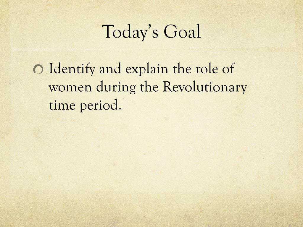 PPT - Women of the Revolution PowerPoint Presentation, free download ...