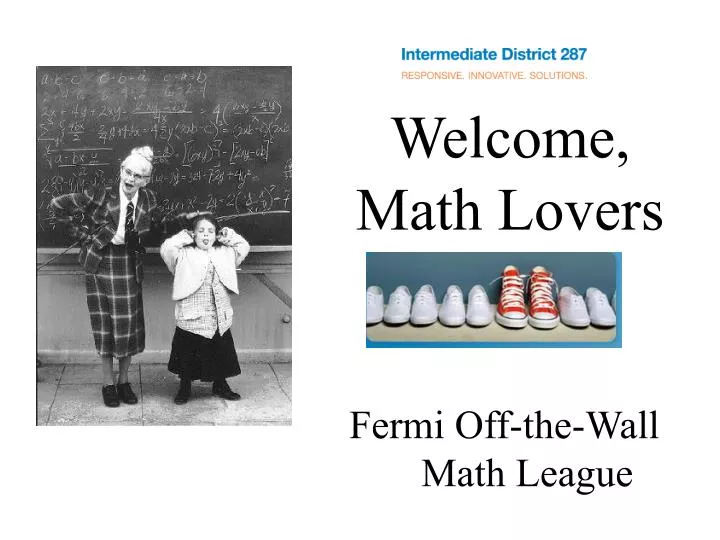 PPT - Welcome, Math Lovers PowerPoint Presentation, free download - ID ...
