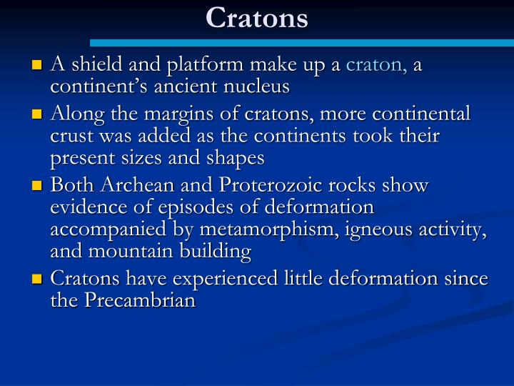 PPT - Precambrian Earth and Life History PowerPoint Presentation - ID ...
