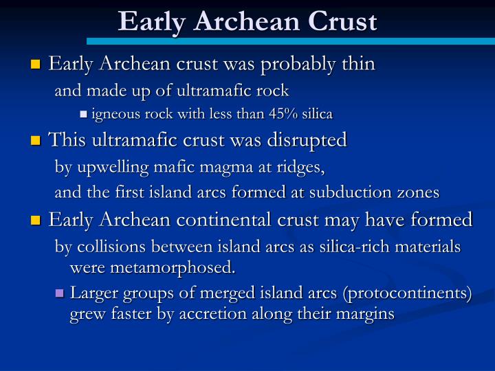 PPT - Precambrian Earth and Life History PowerPoint Presentation - ID ...