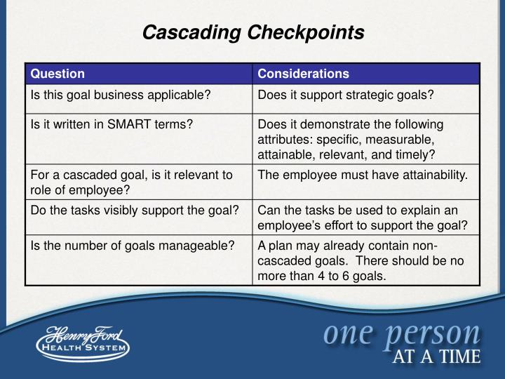 PPT - Goal Setting Tool Kit Linking Individual Performance to ...