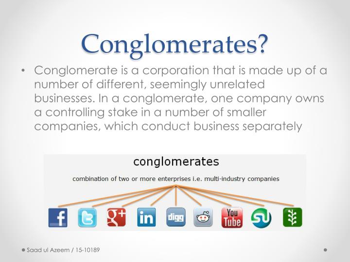PPT - Conglomerates/Media Mergers PowerPoint Presentation - ID:5554362