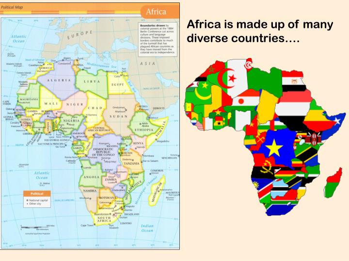 PPT - Africa is made up of many diverse countries…. PowerPoint ...