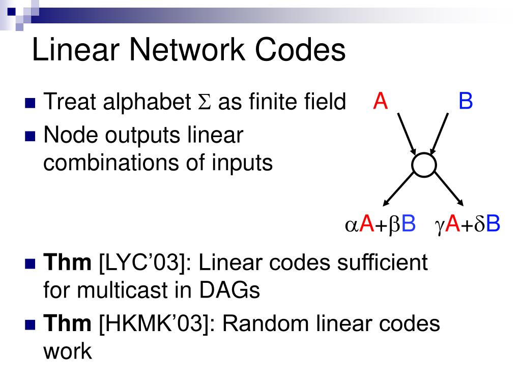 Ppt Deterministic Network Coding By Matrix Completion Powerpoint Presentation Id5557105 8615