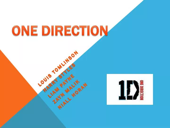 PPT - One Direction PowerPoint Presentation, free download - ID:5557313