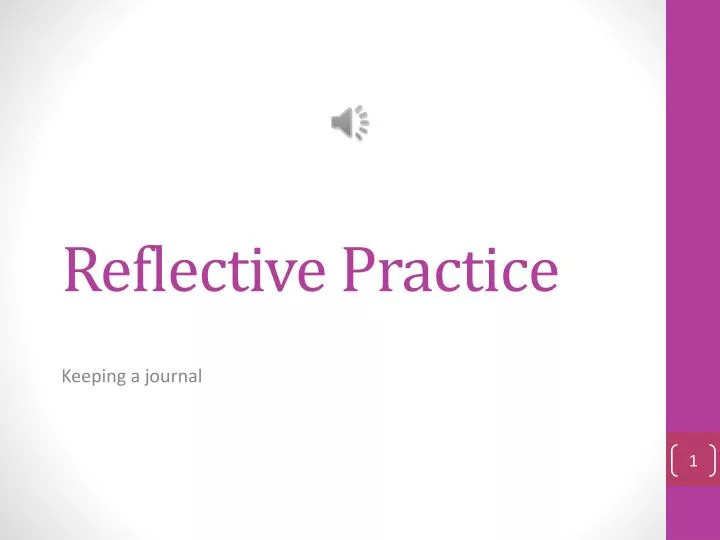 PPT - Reflective Practice PowerPoint Presentation, free download - ID ...