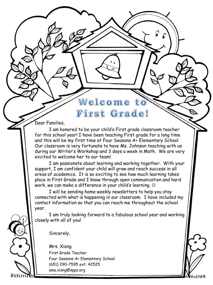 PPT - W elcome to First Grade! PowerPoint Presentation, free download ...