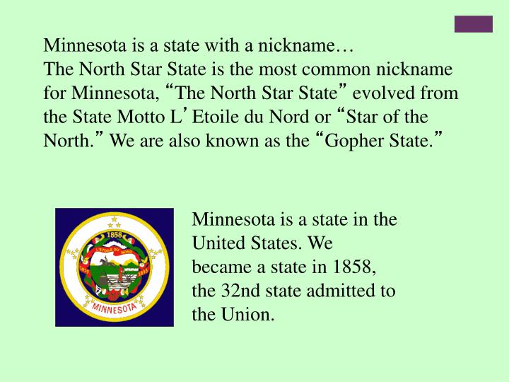 PPT - What is Minnesota? PowerPoint Presentation - ID:5559311