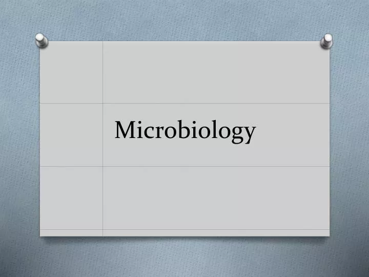 PPT - Microbiology PowerPoint Presentation, free download - ID:5560213