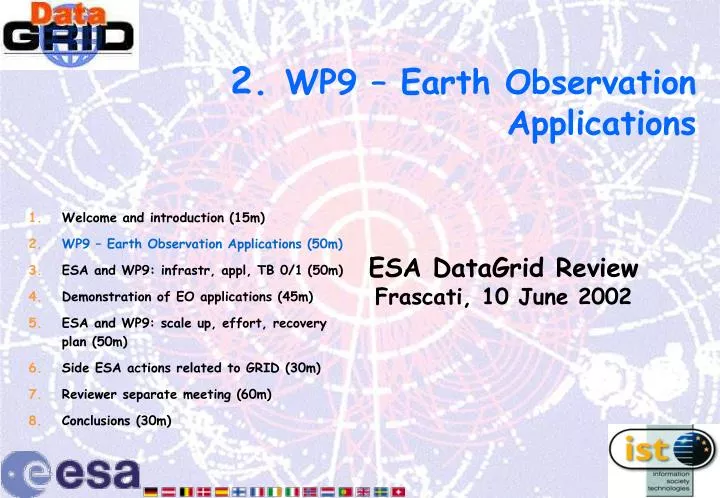 PPT - 2. WP9 – Earth Observation Applications PowerPoint Presentation ...