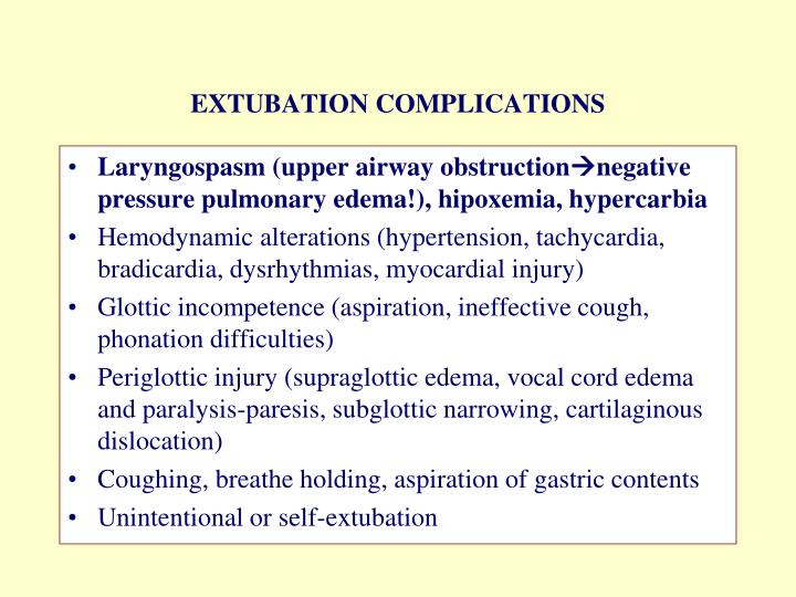 PPT - STRATEGIES FOR EXTUBATION OF THE DIFFICULT AIRWAY PowerPoint ...